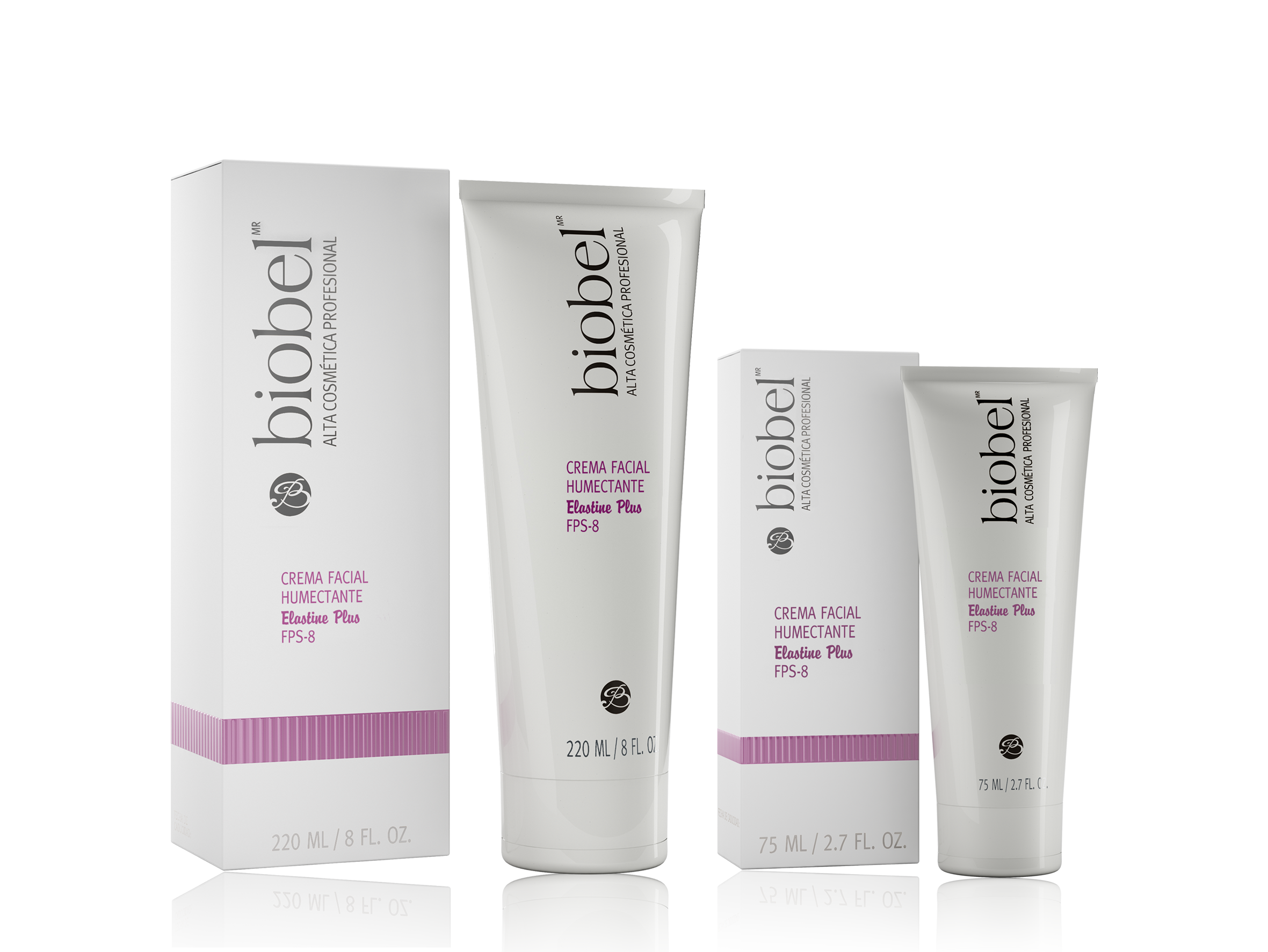 Crema Facial Humectante Elastine Plus FPS 8 - Biobel